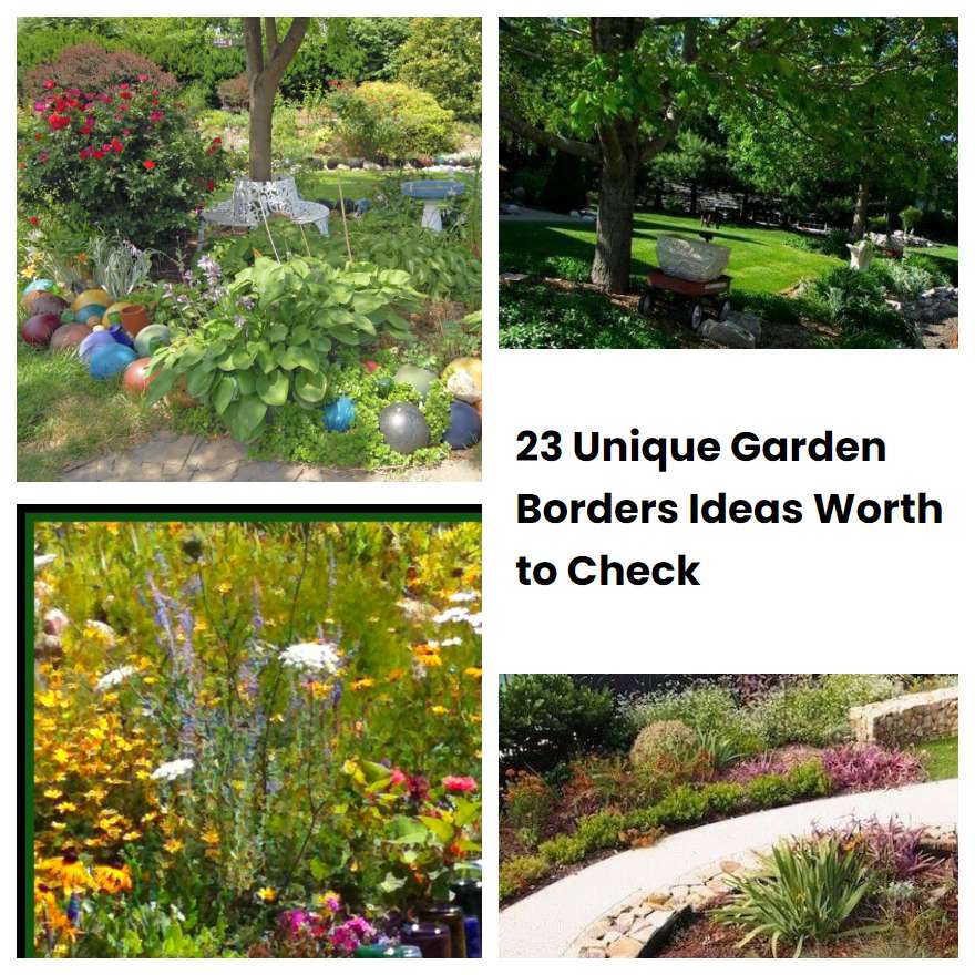 23 Unique Garden Borders Ideas Worth to Check | SharonSable