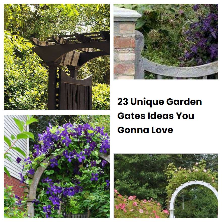 23 Unique Garden Gates Ideas You Gonna Love | SharonSable
