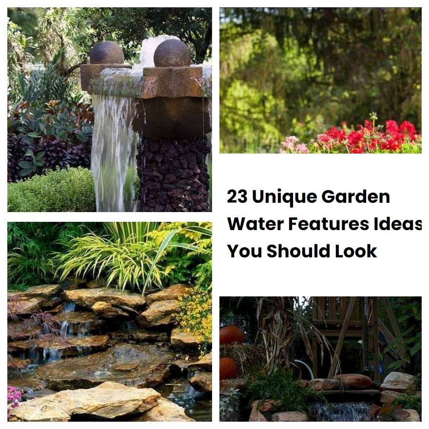 23 Unique Garden Water Features Ideas You Should Look | SharonSable