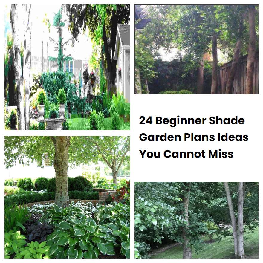 24 Beginner Shade Garden Plans Ideas You Cannot Miss | SharonSable