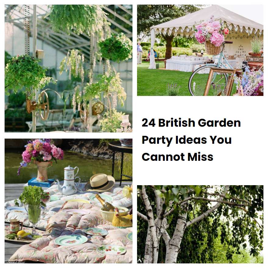24 British Garden Party Ideas You Cannot Miss | SharonSable