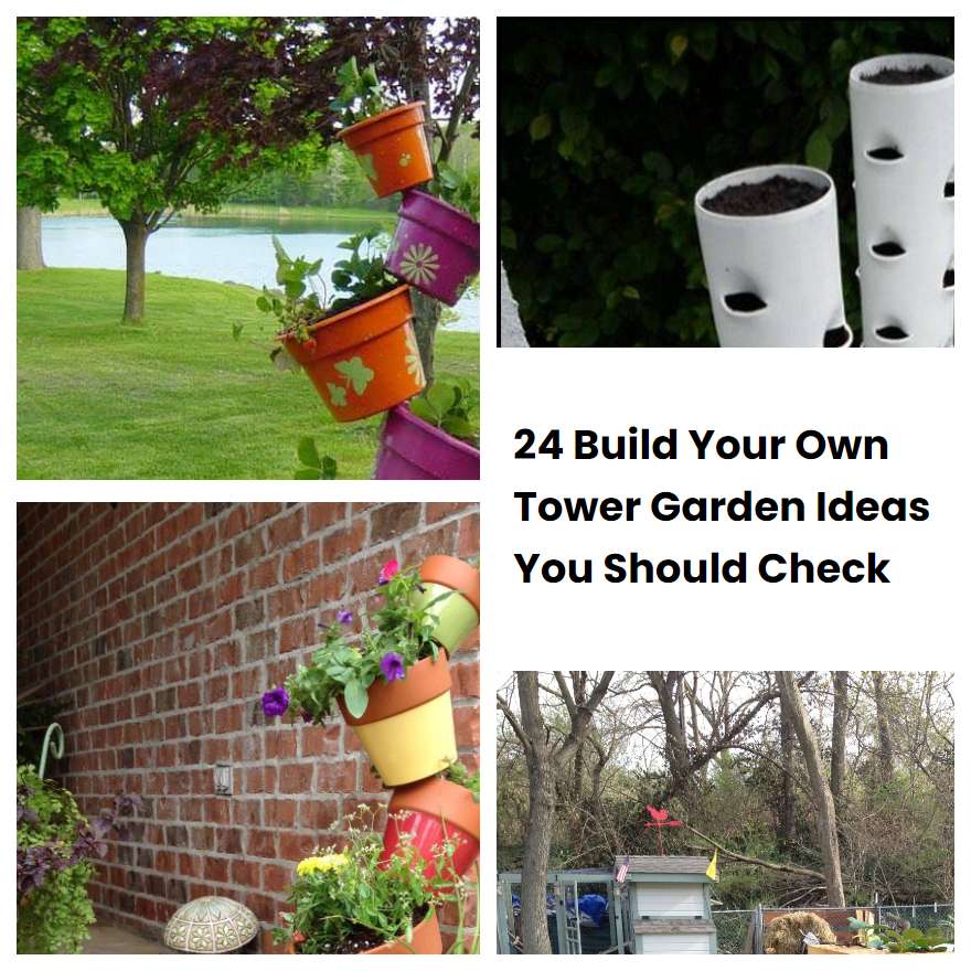 24 Build Your Own Tower Garden Ideas You Should Check | SharonSable