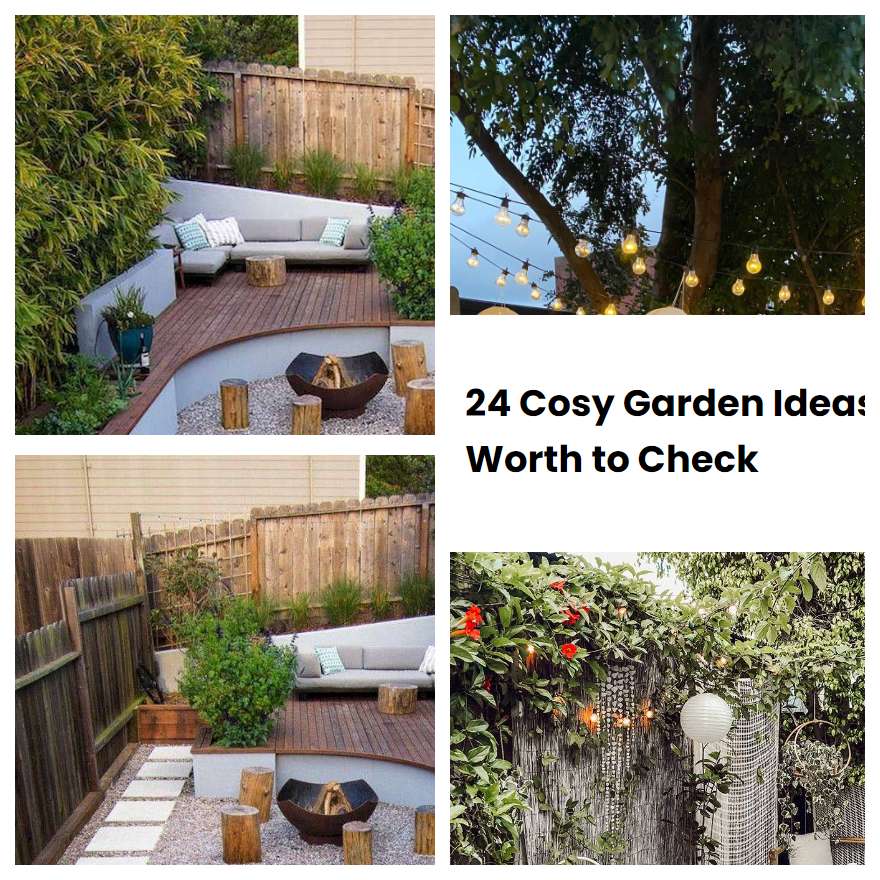 24 Cosy Garden Ideas Worth to Check | SharonSable