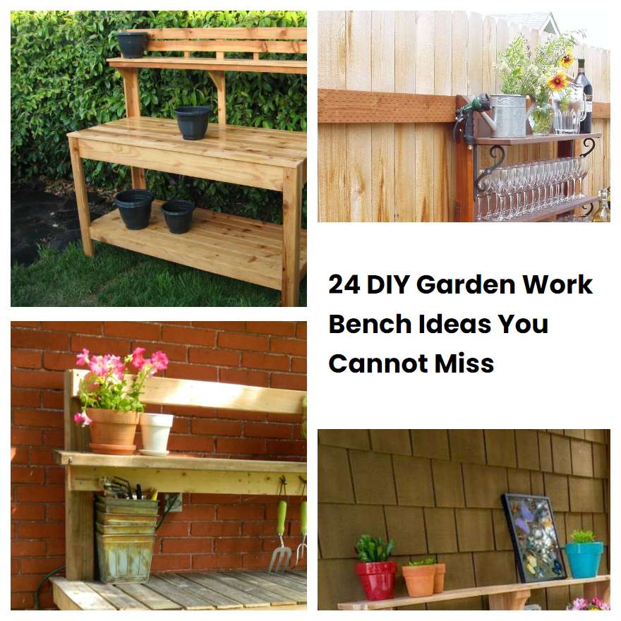 24 DIY Garden Work Bench Ideas You Cannot Miss | SharonSable