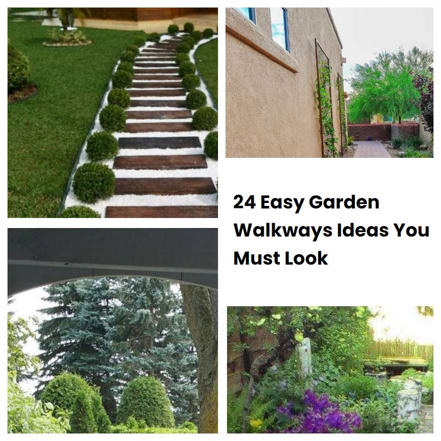 24 Easy Garden Walkways Ideas You Must Look | SharonSable