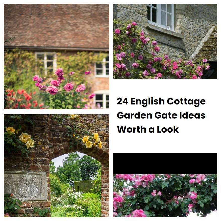 24 English Cottage Garden Gate Ideas Worth a Look | SharonSable