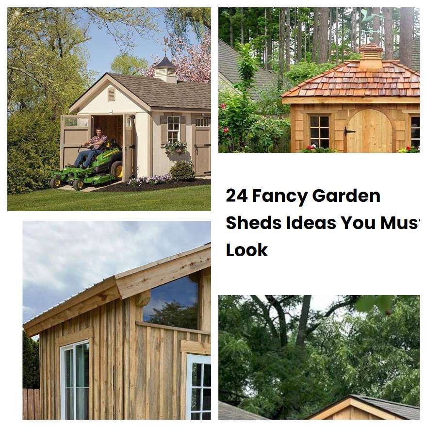 24 Fancy Garden Sheds Ideas You Must Look | SharonSable