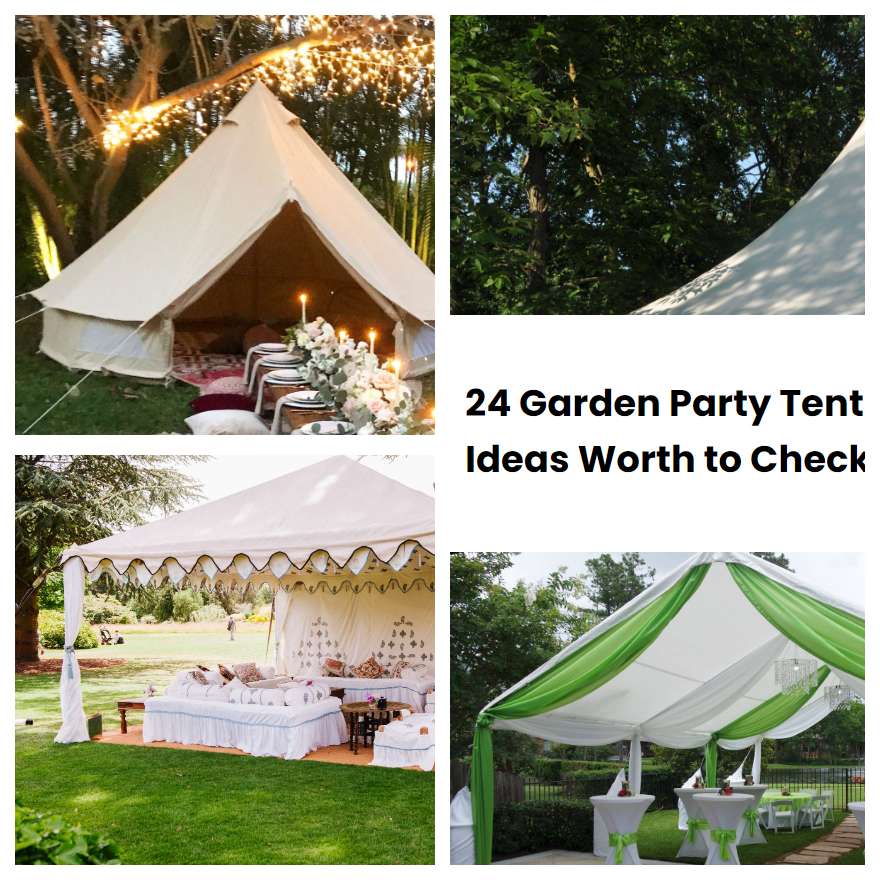 24 Garden Party Tent Ideas Worth to Check | SharonSable