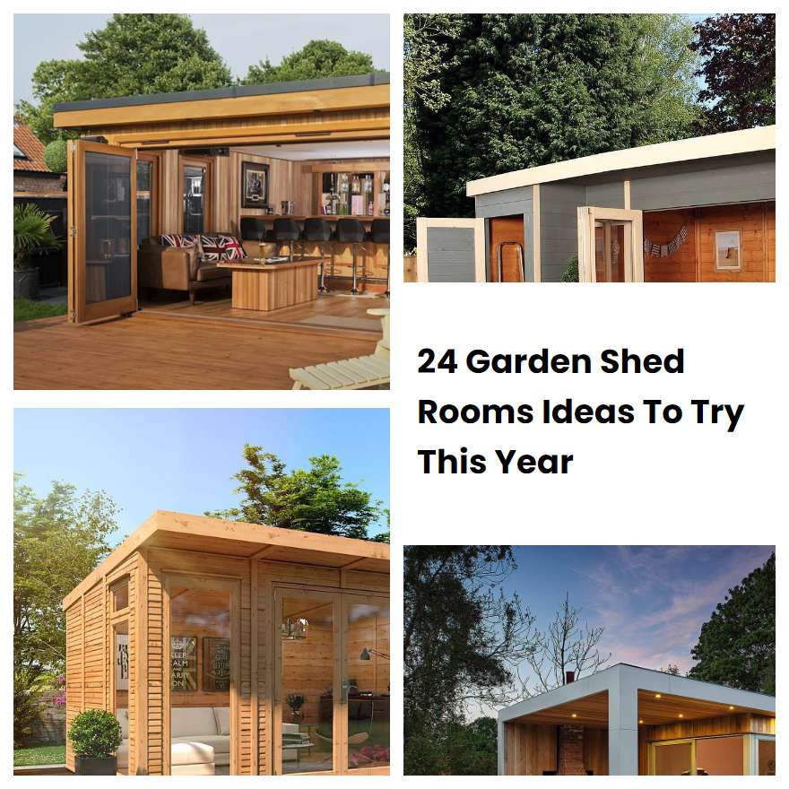 24 Garden Shed Rooms Ideas To Try This Year | SharonSable