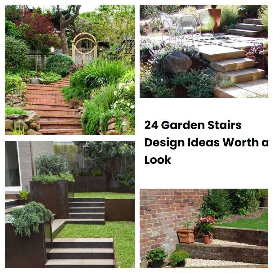 24 Garden Stairs Design Ideas Worth a Look | SharonSable