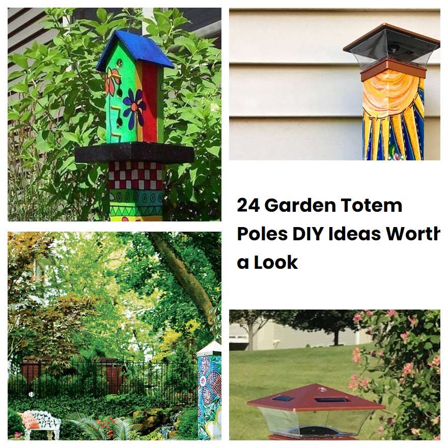 24 Garden Totem Poles DIY Ideas Worth a Look | SharonSable