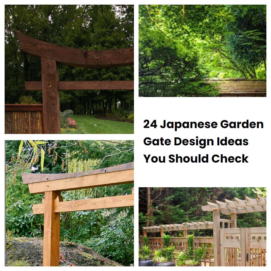 24 Japanese Garden Gate Design Ideas You Should Check | SharonSable