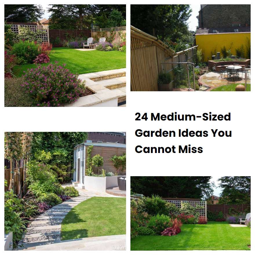 24 Medium-Sized Garden Ideas You Cannot Miss | SharonSable