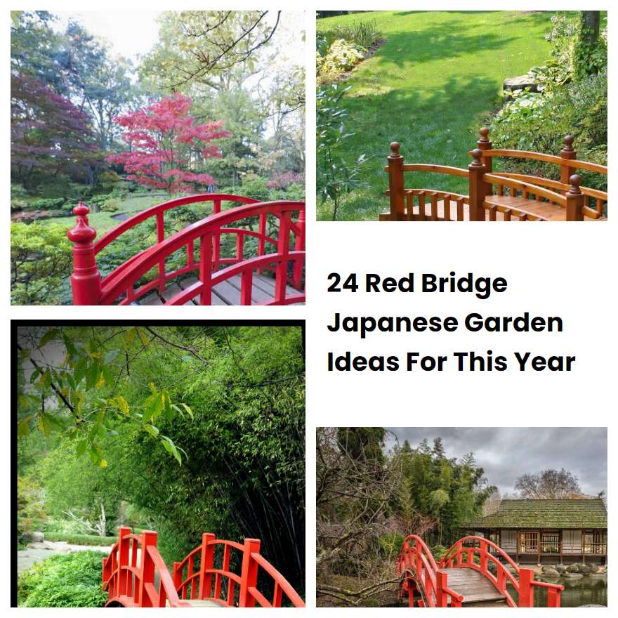 24 Red Bridge Japanese Garden Ideas For This Year | SharonSable