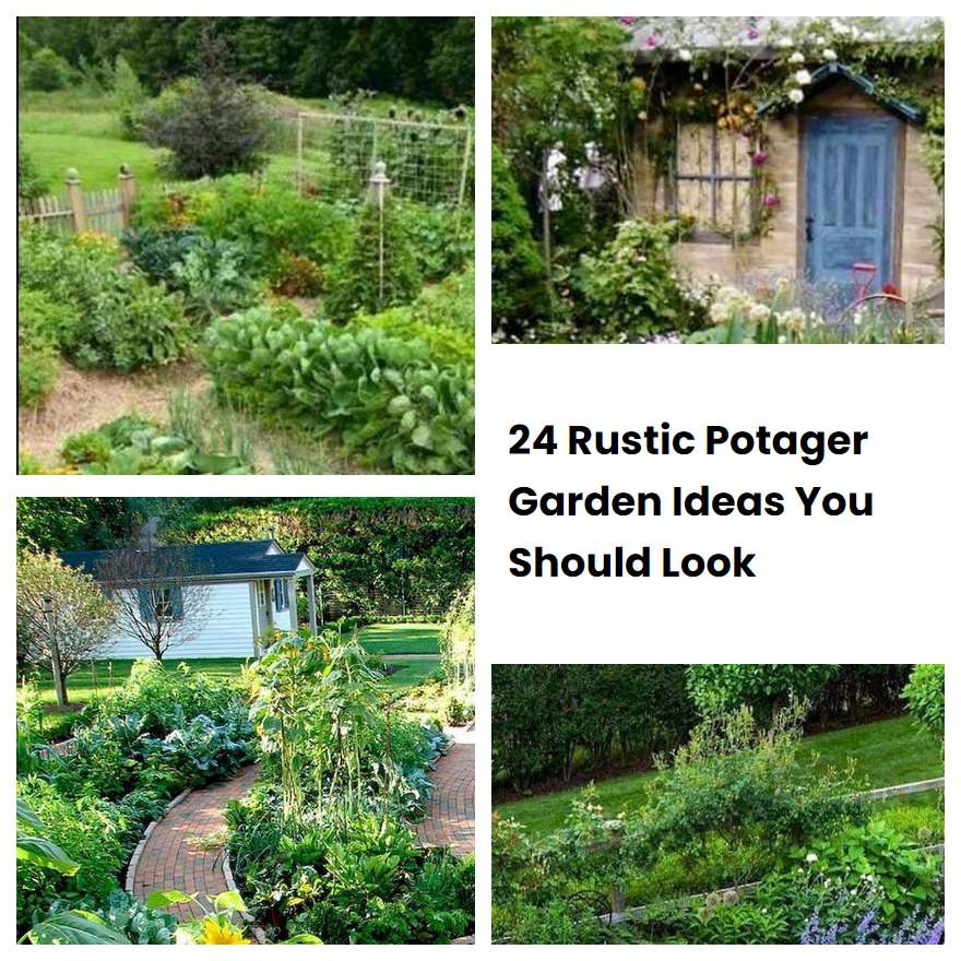 24 Rustic Potager Garden Ideas You Should Look | SharonSable