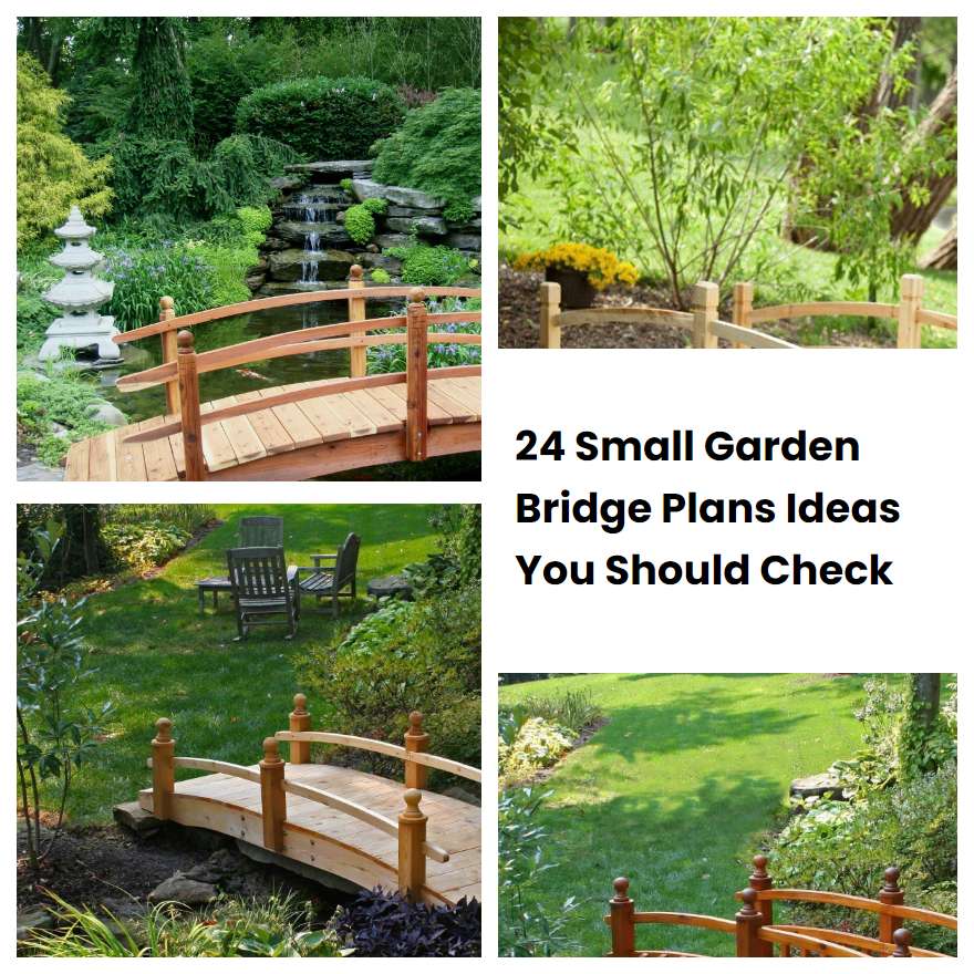 24 Small Garden Bridge Plans Ideas You Should Check | SharonSable