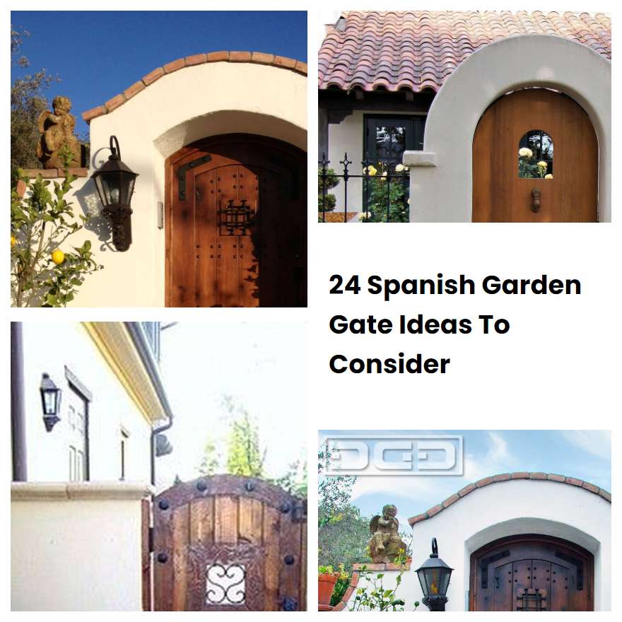 24 Spanish Garden Gate Ideas To Consider | SharonSable