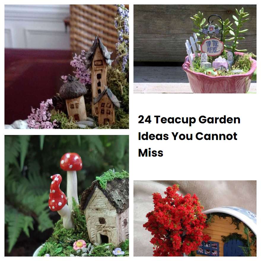 24 Teacup Garden Ideas You Cannot Miss | SharonSable