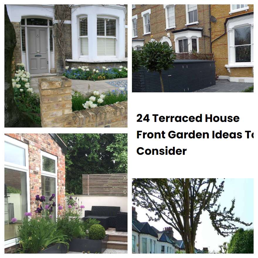 24 Terraced House Front Garden Ideas To Consider | SharonSable