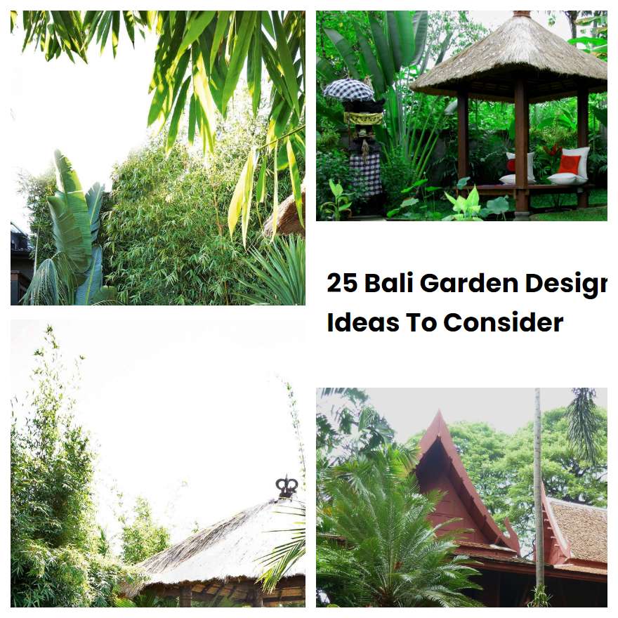 25 Bali Garden Design Ideas To Consider | SharonSable
