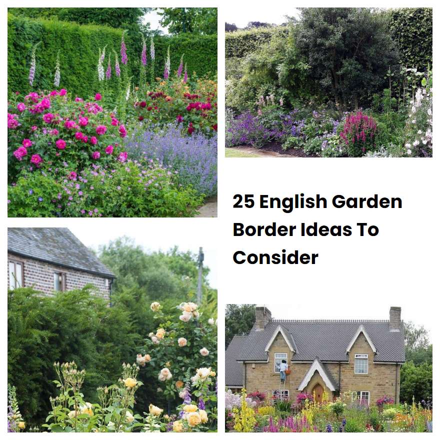 25 English Garden Border Ideas To Consider | SharonSable