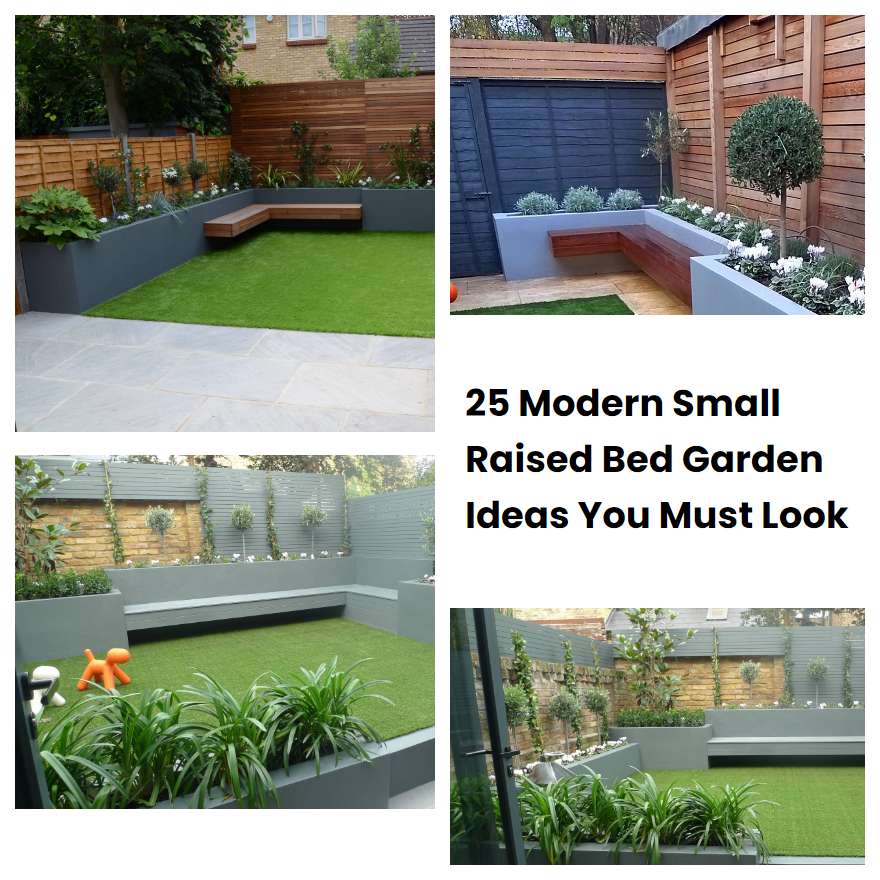 25 Modern Small Raised Bed Garden Ideas You Must Look | SharonSable