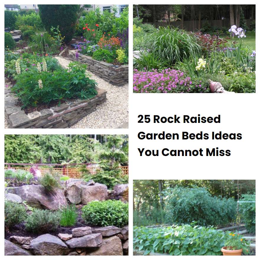 25 Rock Raised Garden Beds Ideas You Cannot Miss | SharonSable