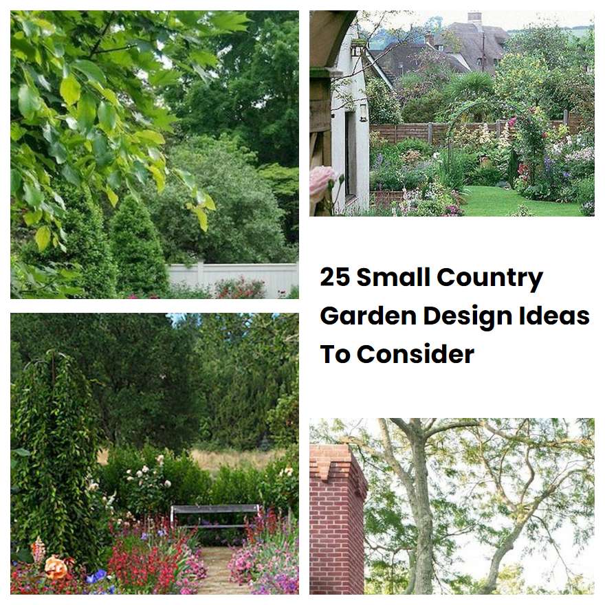 25 Small Country Garden Design Ideas To Consider | SharonSable