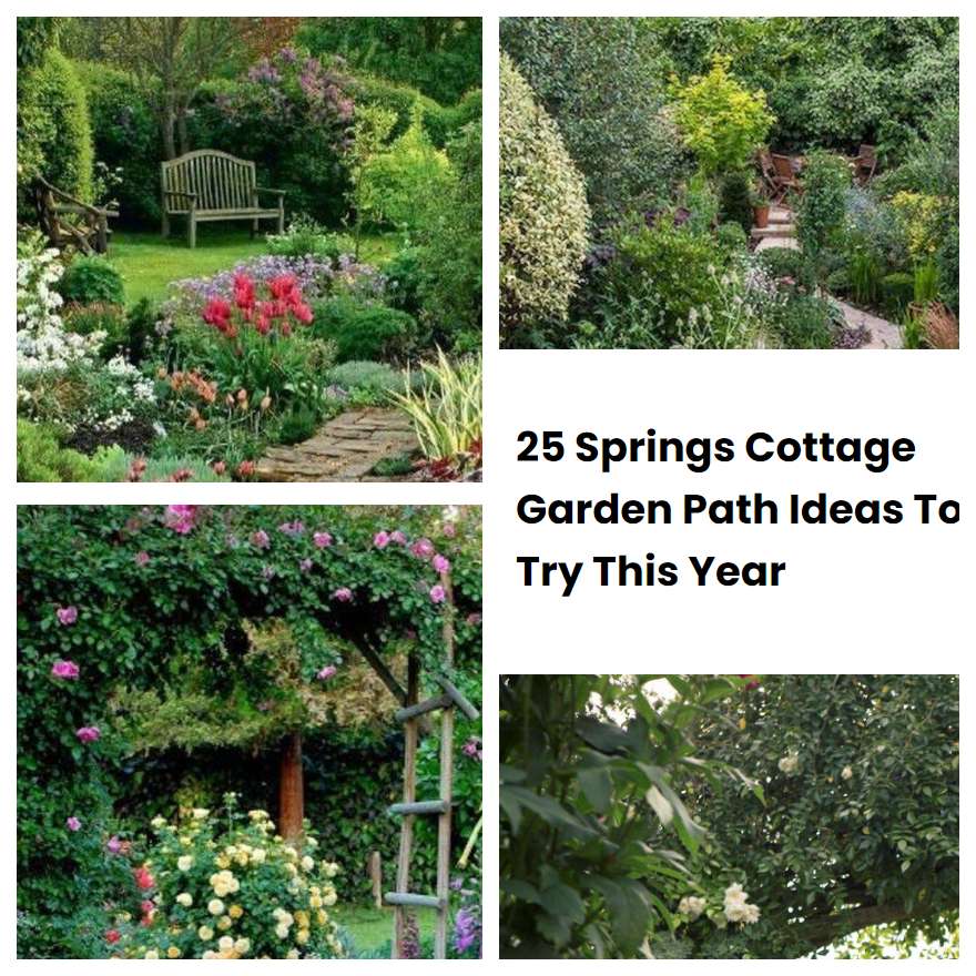 25 Springs Cottage Garden Path Ideas To Try This Year | SharonSable