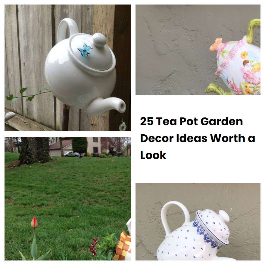 25 Tea Pot Garden Decor Ideas Worth a Look | SharonSable