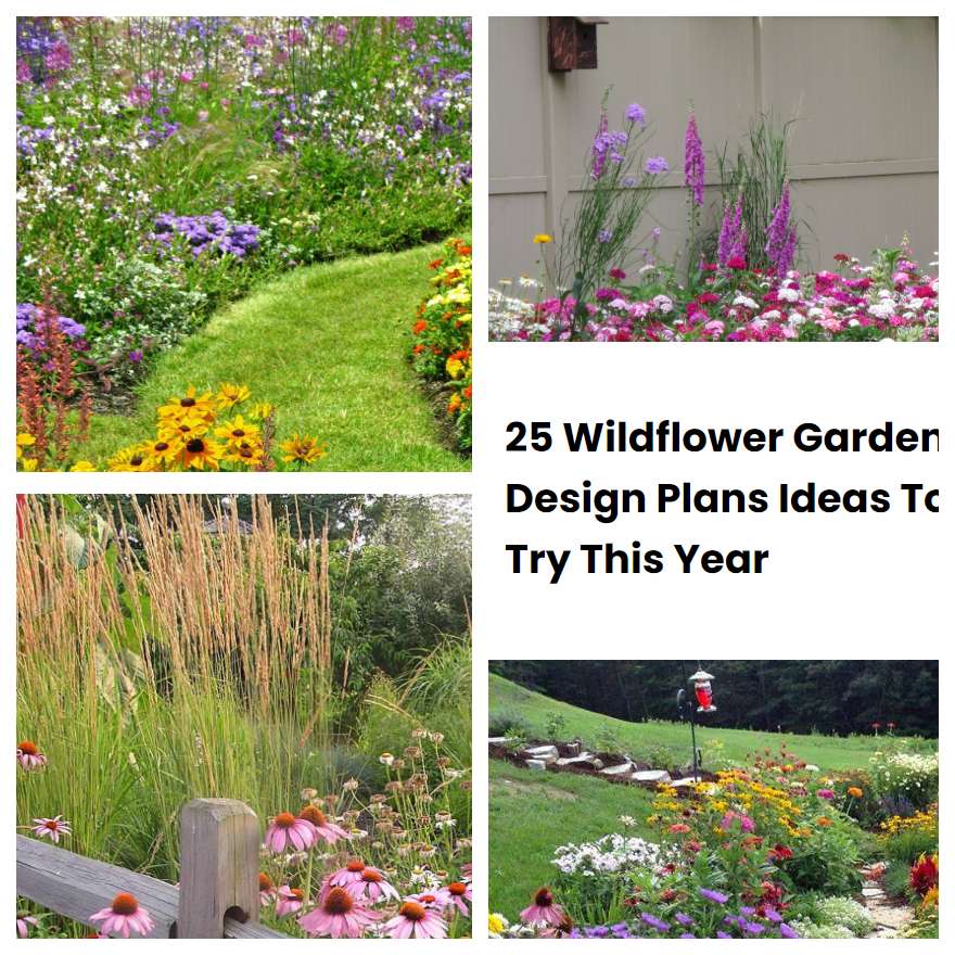 25 Wildflower Garden Design Plans Ideas To Try This Year | SharonSable