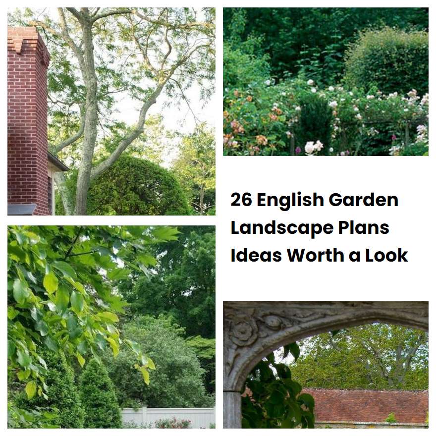 26 English Garden Landscape Plans Ideas Worth a Look | SharonSable