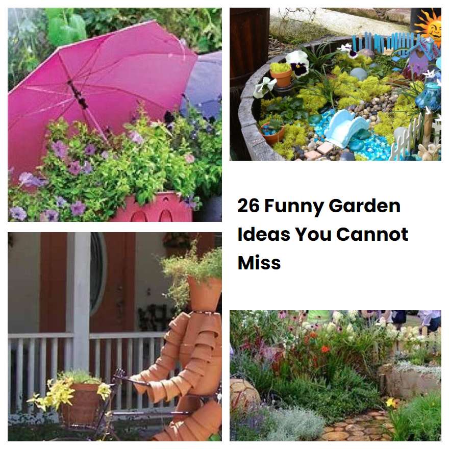 26 Funny Garden Ideas You Cannot Miss | SharonSable