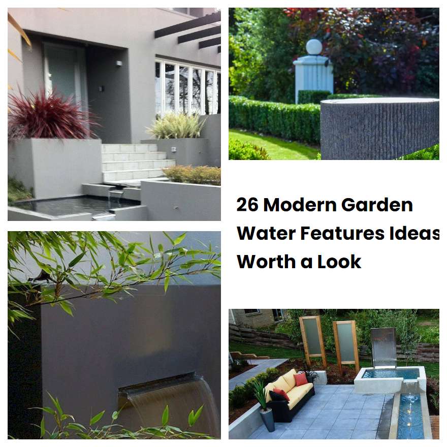 26 Modern Garden Water Features Ideas Worth a Look | SharonSable