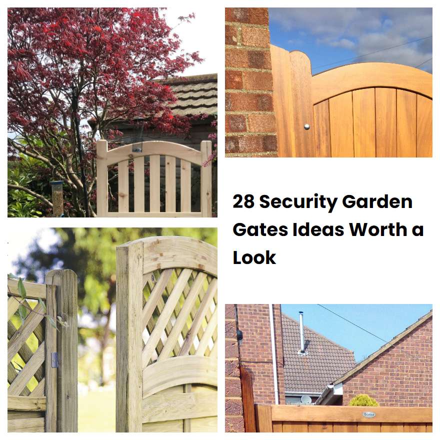 28 Security Garden Gates Ideas Worth a Look | SharonSable