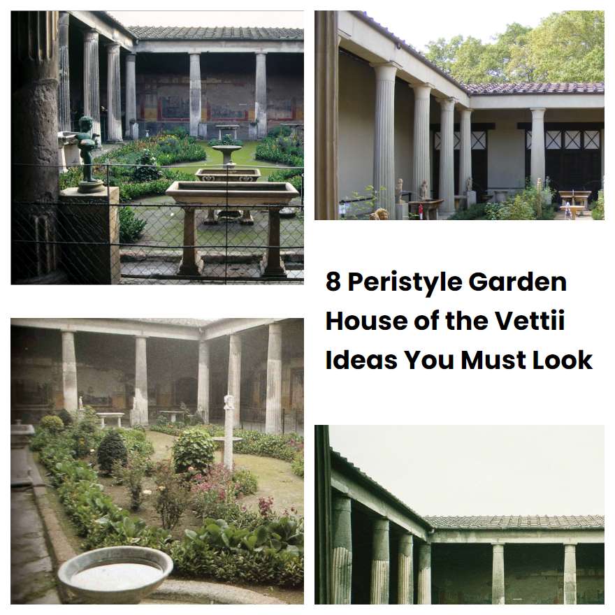 8 Peristyle Garden House of the Vettii Ideas You Must Look | SharonSable